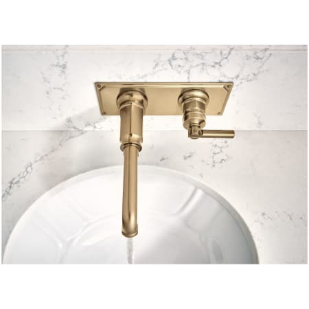 Brizo RP100323PN Invari Wall Mounted Lavatory Escutcheon Plate ...