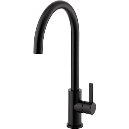 California Faucets K90-130-BQ-MBLK Stationary Kitchen Faucet - High Arc ...