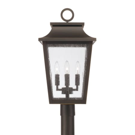 Capital Lighting 953345BK Chandler 4 Light 24" Tall Post Light ...
