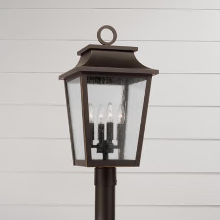 Capital Lighting 953345BK Chandler 4 Light 24" Tall Post Light ...