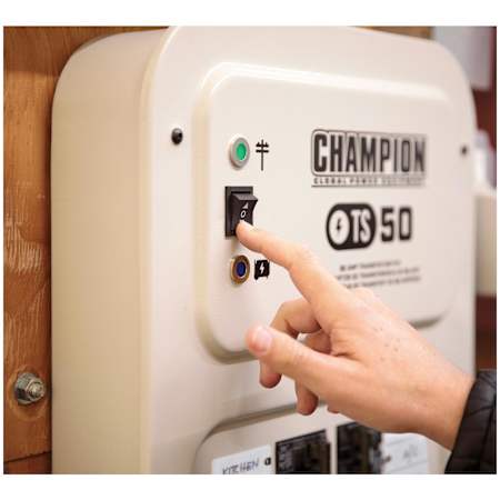 Champion 201193 50-Amp (120 / 240V) Single-Phase Indoor Select Circuit ...