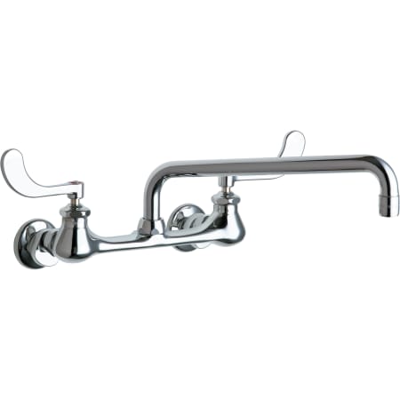 Chicago Faucets 631-L12ABCP Wall Mounted Utility / Service Faucet with ...