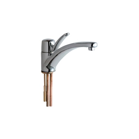 Chicago Faucets 2300-ABCP Commercial Grade Kitchen Faucet with Lever ...