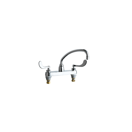 Chicago Faucets 1100-L9-317ABCP Commercial Grade Low Arch Kitchen ...