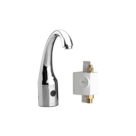 Chicago Faucets 116.957.AB.1 Single Hole Metering Faucet | Build.com