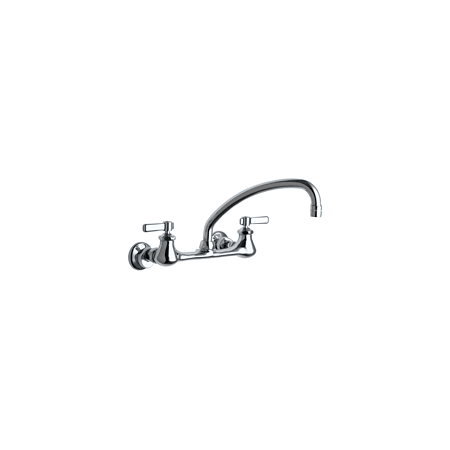Chicago Faucets 540-LDL9E35ABCP Wall Mounted Utility / Service Faucet ...