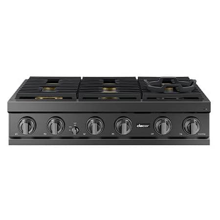 Dacor DTT36T960GM/DA 36 Inch Wide 6 Burner Liquid Propane / Natural Gas ...