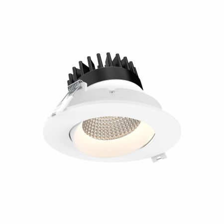 DALS Lighting GBR04-DW-WH Revolve 4" Integrated LED Adjustable Canless ...