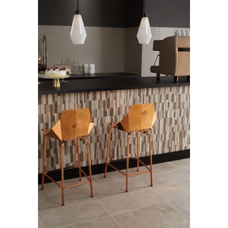 Daltile MU3122MS1P2 Museo - 2" x 2" Square Straight Joint Mosaic ...
