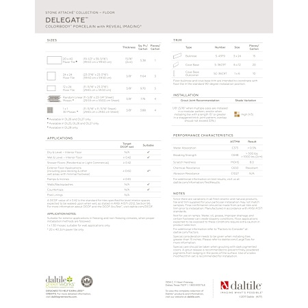 Daltile DL2811MS1P Delegate - 1" x 1" Square Mosaic Wall & Floor Tile ...