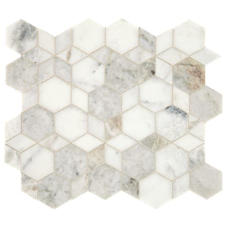 Daltile M103HYPNOTMS1U Sublimity - 11" x 12" Cubed Mosaic Floor and ...