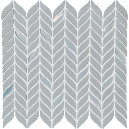 Daltile SC77LEAFMSMT Starcastle - 12" x 13" Specialty Leaf Wall Mosaic ...