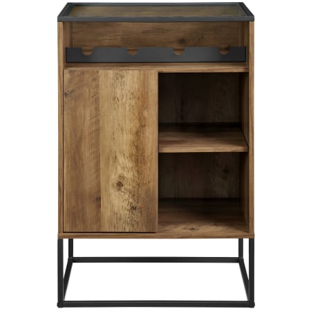 Delacora BDU24WILBCDW Industrial 24" W Glass Top Bar and Wine Cabinet | Build.com