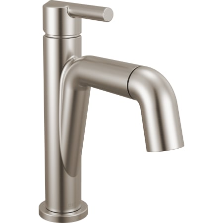 Delta 15849LF-SSPD Nicoli 1.2 GPM Single Hole Bathroom Faucet with Pull ...