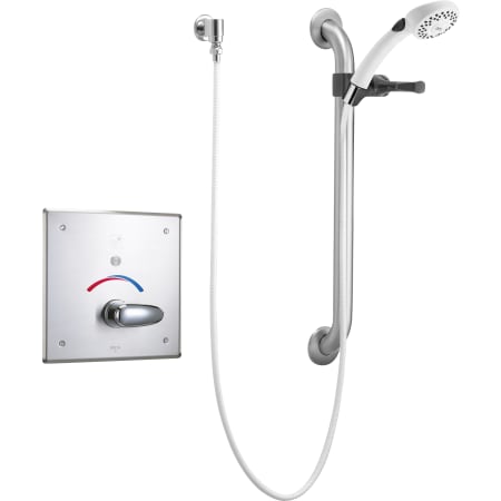 Delta 860T157 Push Button Hardwire Metering Electronic Shower System ...