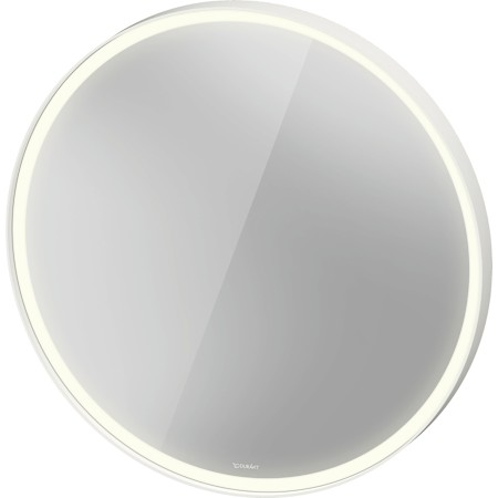 Duravit LC7376000006000 L-Cube 35-3/8" Diameter Circular Flat Framed ...