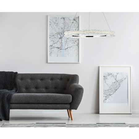 Elegant Lighting 3506D34C Laurel 34" Wide LED Ring | Ferguson Home