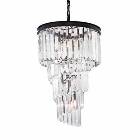 Elk Lighting 14217/6 6 Light 4 Tier Crystal Chandelier from the ...