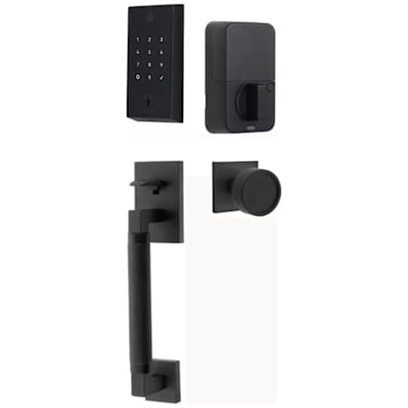 Emtek EMP22228VRUS19 Empowered 2 Hercules Knurled Sectional Electronic ...