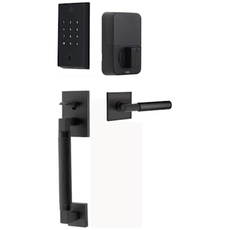 Emtek EMP23238MYLLHUS19 Empowered 2 Hercules Knurled Left Handed ...