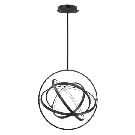 ET2 E24784-BK Gyro II 24" Wide LED Chandelier | Ferguson Home
