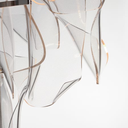 ET2 E24880-133BGM Rinkle 36" Wide LED Multi Light Abstract Pendant ...