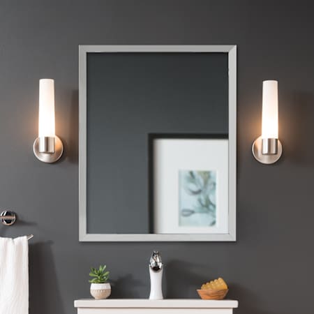 Foremost AM2430-BN 30" x 24" Rectangular Flat Aluminum Framed Wall ...