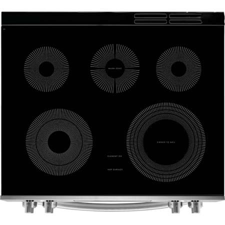 Frigidaire GCFE3070BF Gallery 30 Inch Wide 6.2 Cu. Ft. Free Standing ...