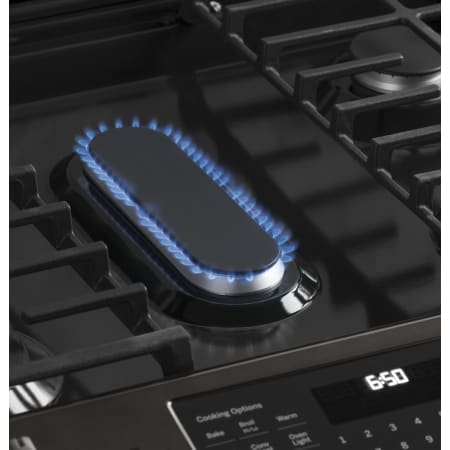 GE JGS760DELBB 30 Inch Wide 5.6 Cu. Ft. Slide-In Gas Range with ...