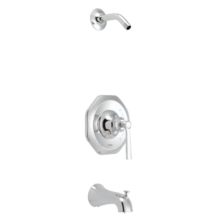 Gerber D500028LSTC Draper Tub and Shower Trim Package - Less Shower ...