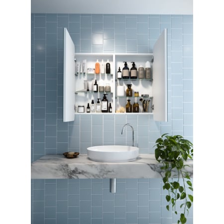 Glass Warehouse MC2-SQ-36X32 Erzi 36" x 32" Frameless Double Door ...