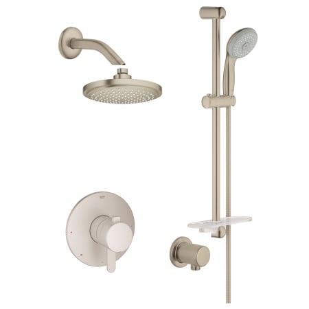 Grohe GSS-Europlus-DPB-03-EN0 Europlus Pressure Balanced Shower System ...