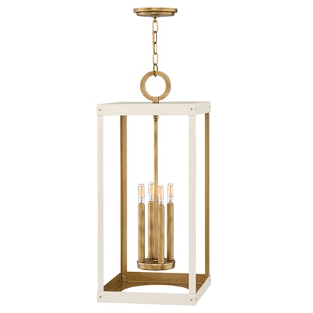 Hinkley Lighting 4075HB-WT Porter 4 Light 12" Wide Lisa McDennon Multi ...