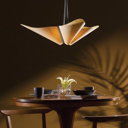 Hubbardton Forge 133303-SKT-SHRT-10-SG1994 Kirigami 3 Light 29" Wide ...