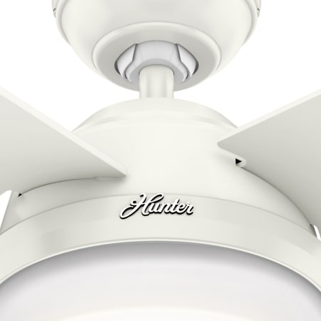 Hunter 59441 60" 4 Blade LED Ceiling Fan with Light Kit and Remote ...