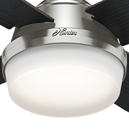 Hunter 59441 60" 4 Blade LED Ceiling Fan with Light Kit and Remote ...