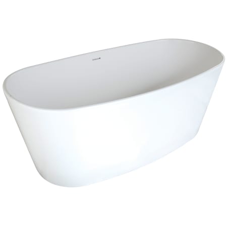 Hydrosystems BIS6431HTO-WHI-MAT Biscayne 64" Free Standing Hydroluxe SS ...