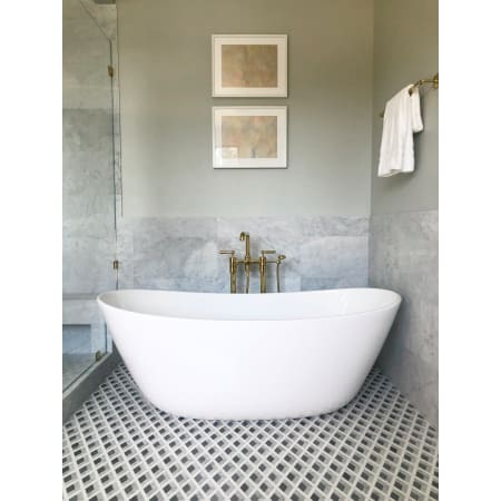 Hydrosystems MRQ6532HTO-WHI-MAT Marquis 65" Free Standing Hydroluxe SS ...