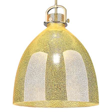 Innovations Lighting 410-1SL-BB-G412-18ME Newton Bell 18" Wide Pendant ...