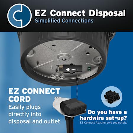 InSinkErator PRO1250WCDK Pro 1250 Garbage Disposal, 1.25 HP - Cord ...