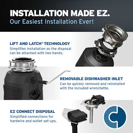 InSinkErator PRO1250WCDK Pro 1250 Garbage Disposal, 1.25 HP - Cord ...