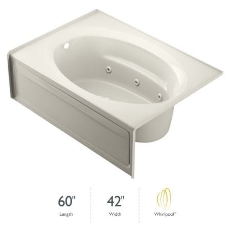 Jacuzzi NC29969 60" x 42" Signature Three Wall Alcove Whirlpool Bathtub ...