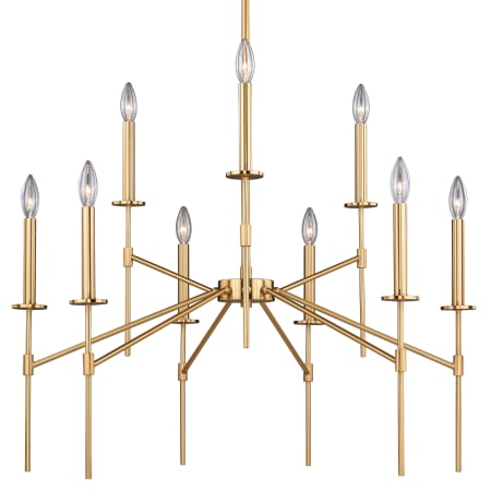 James Allan VXCH28525NB Kai 9 Light 32" Wide Chandelier | Ferguson Home