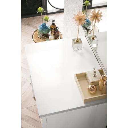 James Martin Vanities E645-DU30-GW-3CLW Athens 30" Countertop Unit with ...