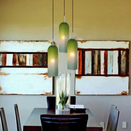 Jesco Lighting KIT-QAP411-BUGNCH Evisage VI 1 Light Pendant Kit with ...