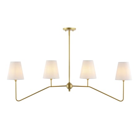 JONATHAN Y Lighting JYL7913A Signe 4 Light 48" Wide LED Linear ...