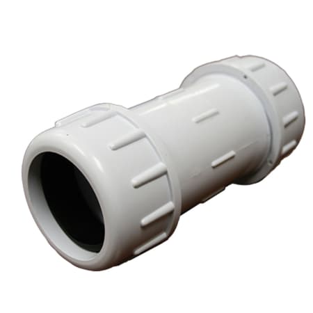 Jones Stephens C12050 1/2 PVC IPS Compression Coupling | Ferguson Home