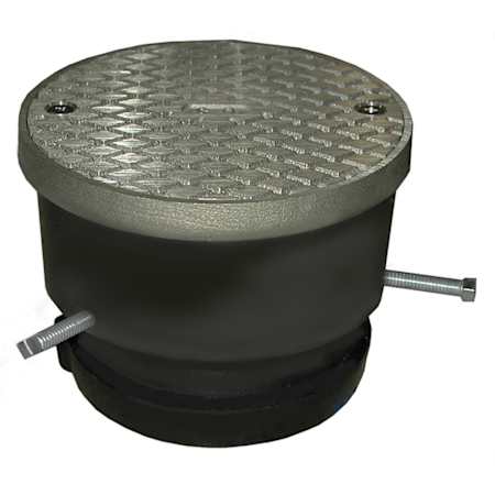 Jones Stephens C33046 4" Cast Iron Cleanout with Round Cover | Ferguson ...