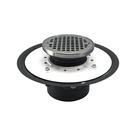 Jones Stephens D53476 4" PVC Heavy Duty Drain with 5" Strainer ...