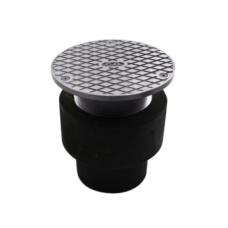 Jones Stephens D63434 4" Cast Iron Cleanout with 5" Round Cover ...